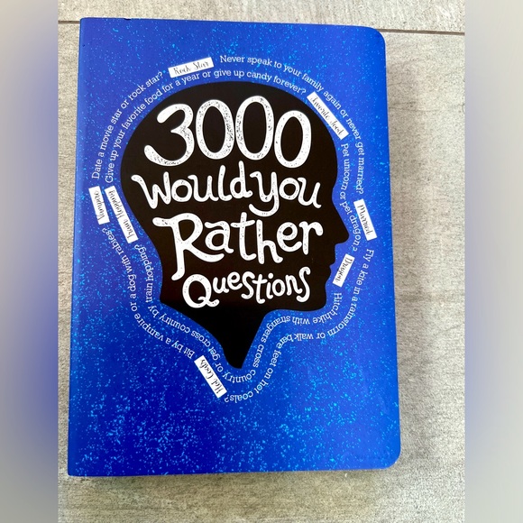Other | Nwt Book 300 Would You Rather Questions Great For Car Chats Or ...